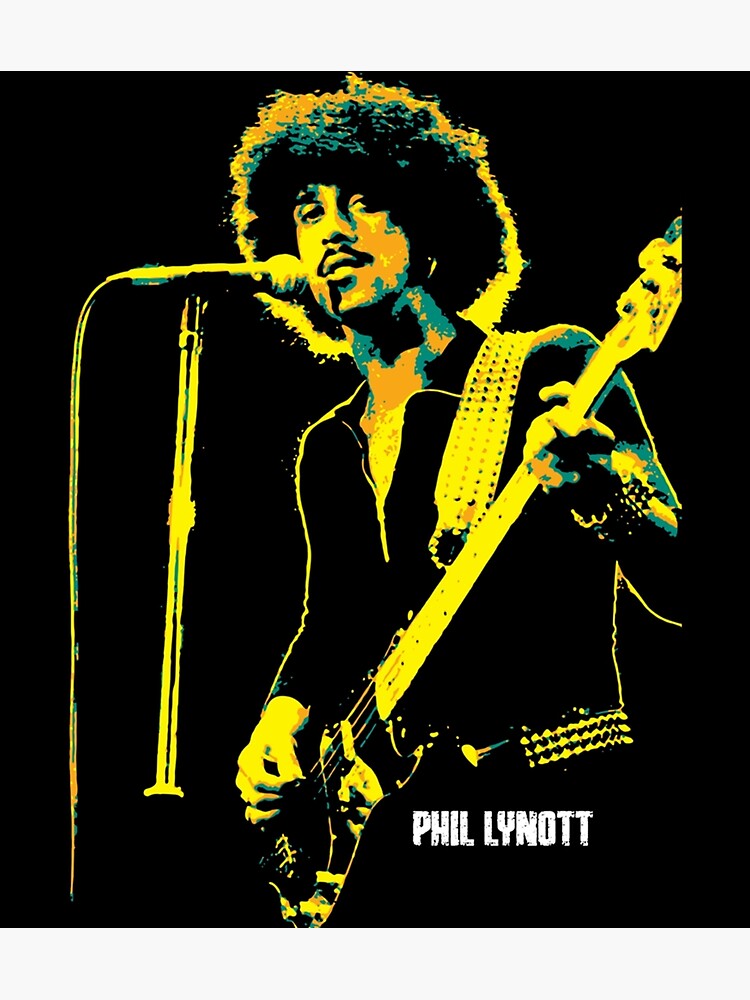 "Phil Lynott Philip Parris Lynott An Irish Singer Musician And ...