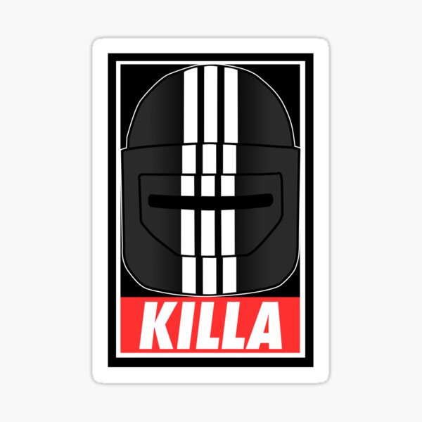 "KILLA Obey Style" Sticker for Sale by ryogm | Redbubble