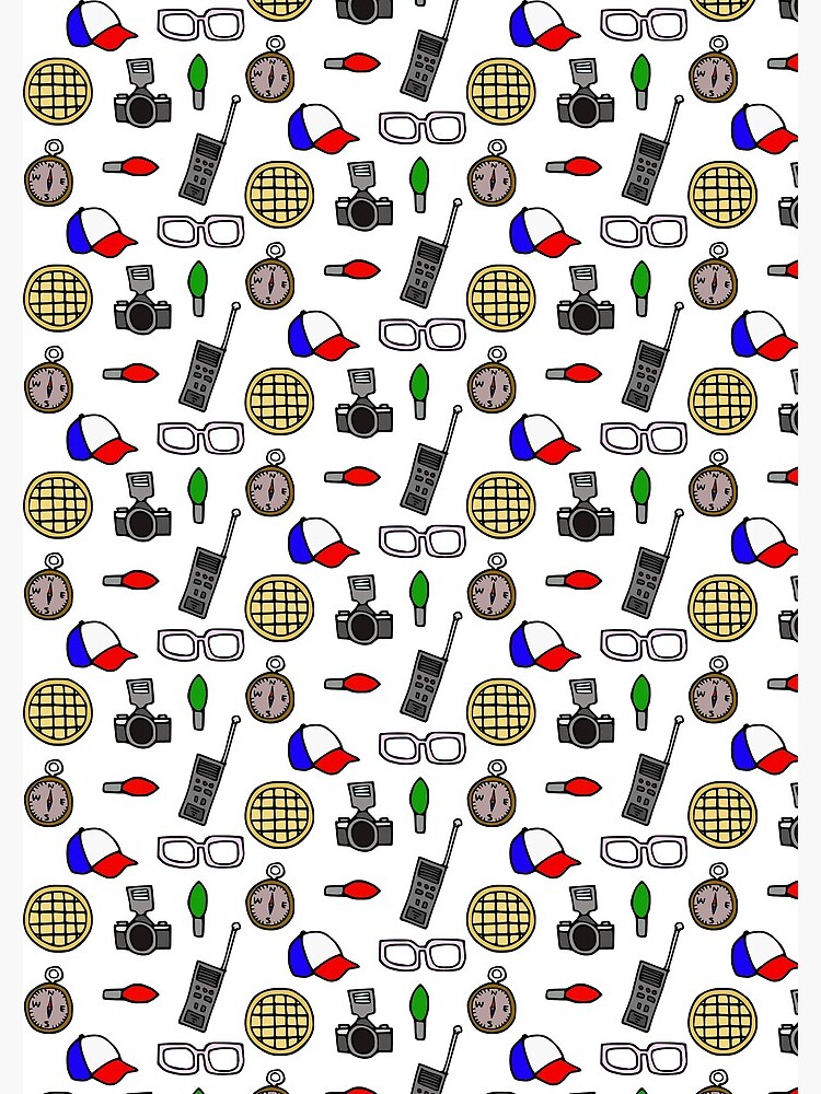 "Stranger Things Symbols" Spiral Notebook by ColorfulKai | Redbubble