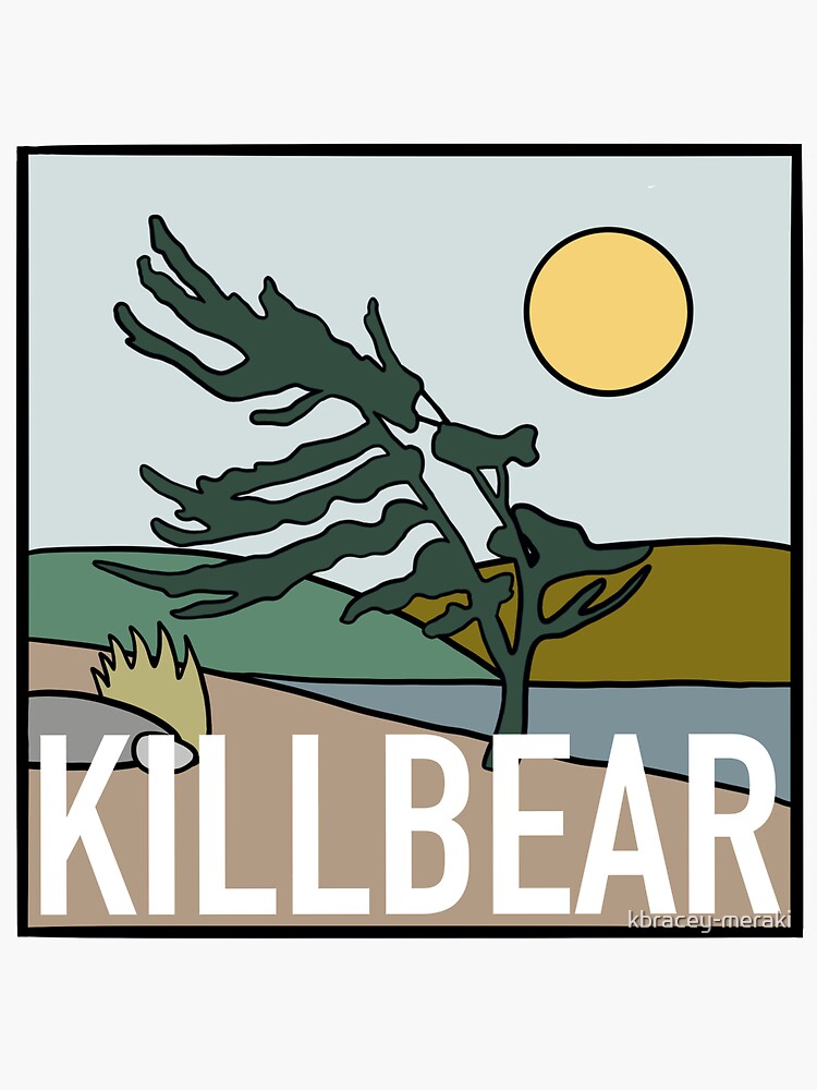 "Killbear National Park Illustration " Sticker for Sale by kbracey ...
