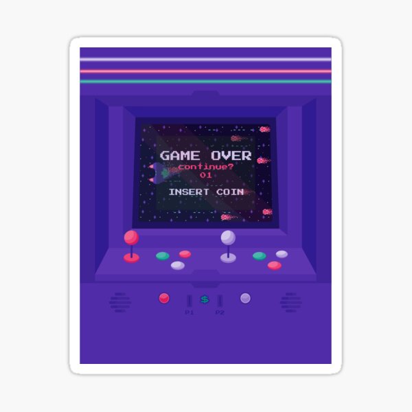 Insert Coin Stickers | Redbubble