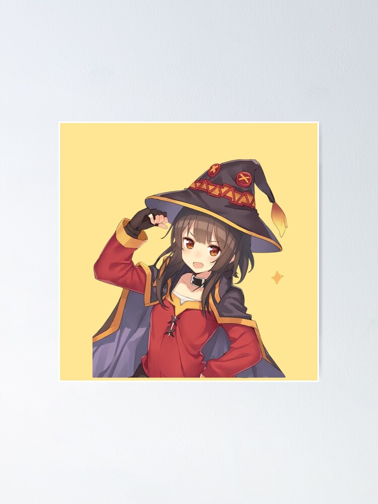 "Megumin konosuba" Poster for Sale by Akuma-san | Redbubble