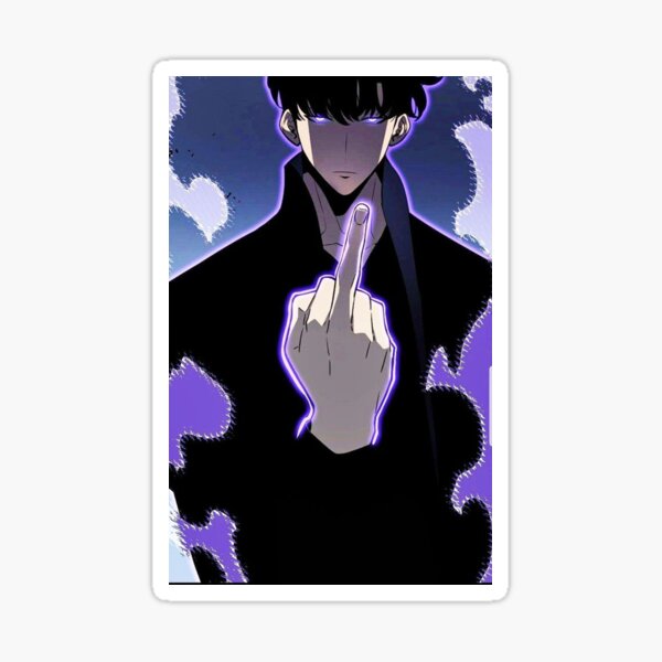 "Solo Leveling" Sticker for Sale by Lucas-store | Redbubble