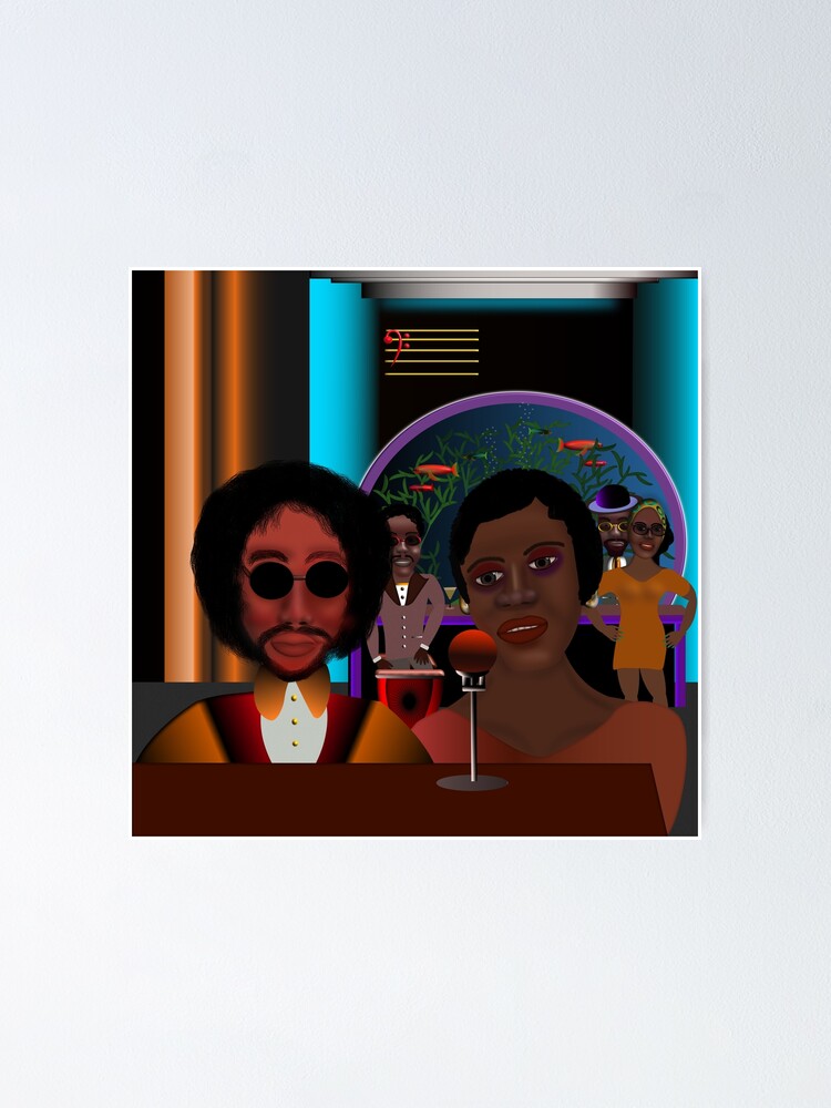 "MUSICAL MAGIC IN THE CLUB" Poster for Sale by RGSMOOTHFINGER | Redbubble