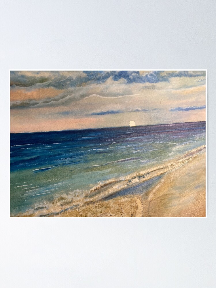 "Zen Moon Rising " Poster for Sale by ZenTaoArt | Redbubble