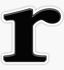 Letter R: Stickers | Redbubble