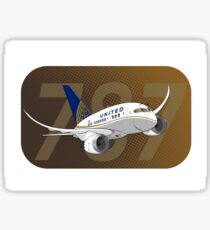 United Airlines: Stickers | Redbubble
