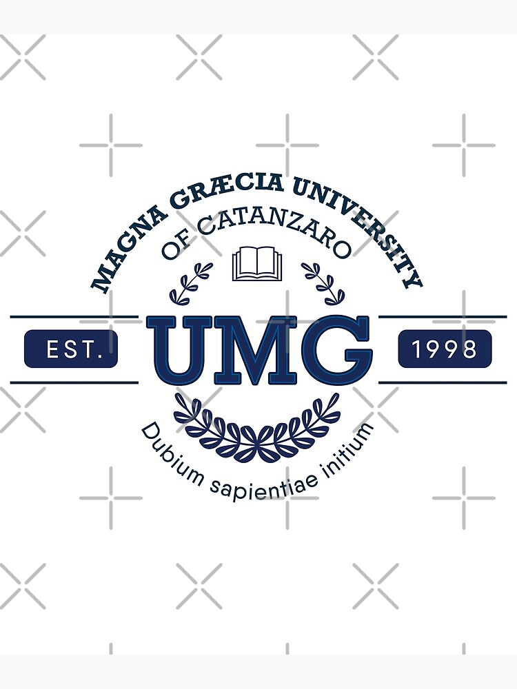 "Magna Græcia University of Catanzaro (UMG)" Poster for Sale by artadon ...