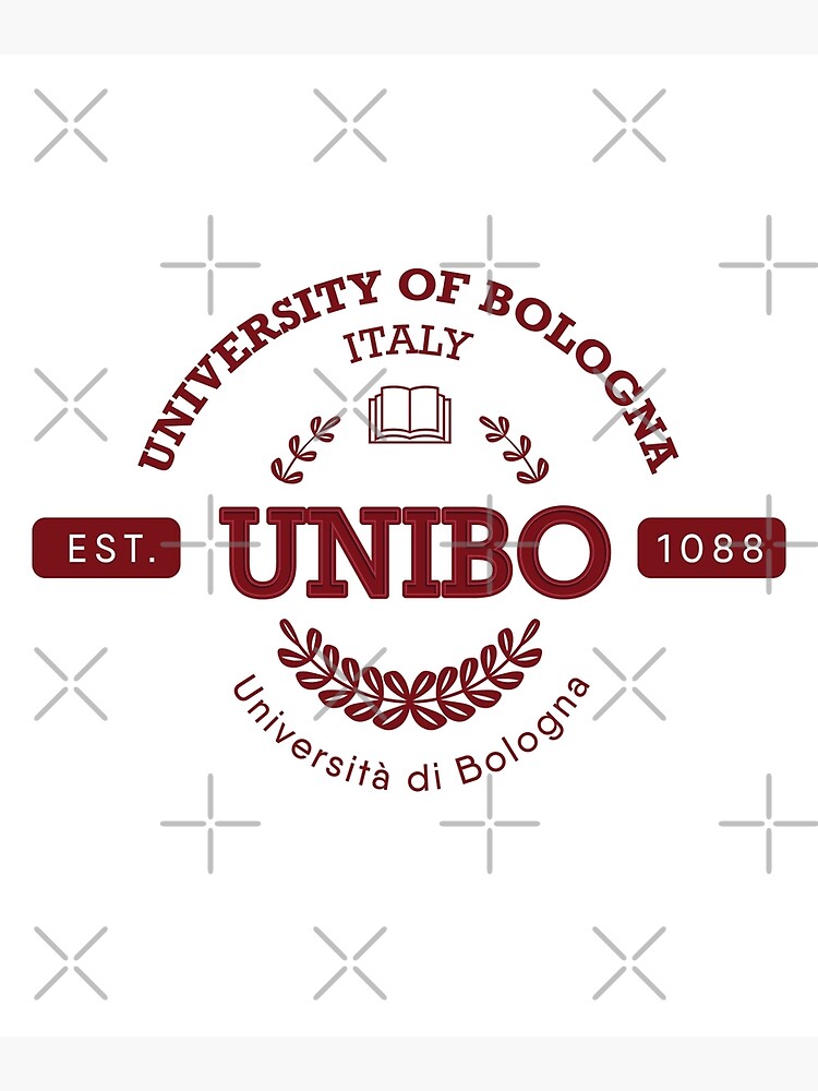 "University of Bologna (UNIBO)" Poster for Sale by artadon | Redbubble