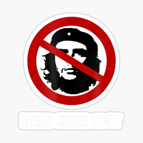 "Anti Che Guevara" Sticker for Sale by MartinCortez | Redbubble