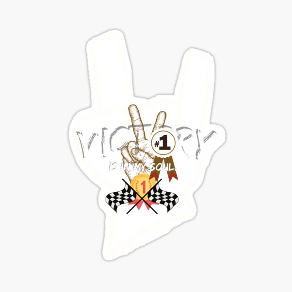 "victory" Sticker for Sale by uttampahade | Redbubble