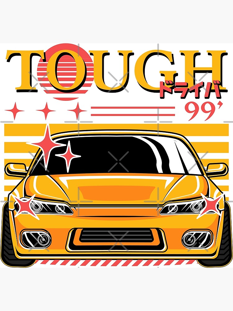 "VINTAGE JDM CAR" Poster for Sale by salmoonline | Redbubble