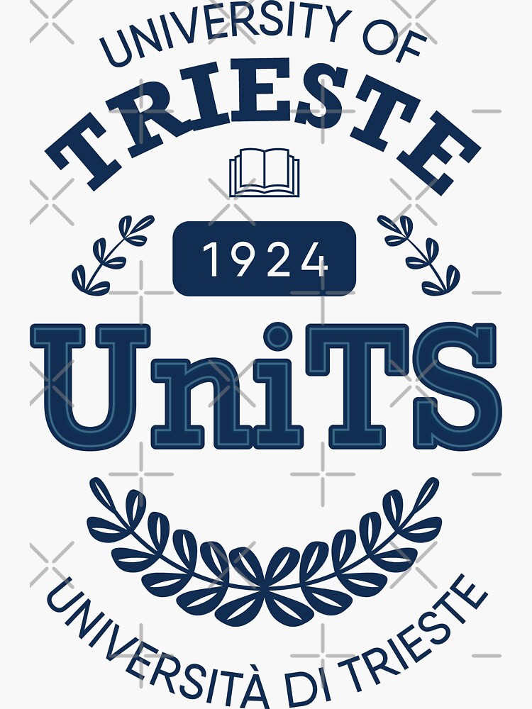 "University of Trieste (UniTS)" Sticker for Sale by artadon | Redbubble