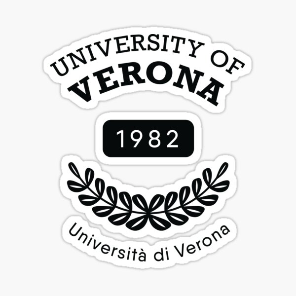 "University of Verona" Sticker for Sale by artadon | Redbubble