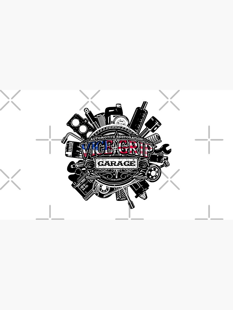 "Vice Grip Garage" Cap for Sale by Mad Factory Designs | Redbubble
