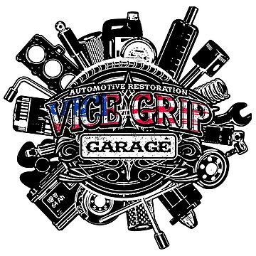 "Vice Grip Garage" Cap for Sale by Mad Factory Designs | Redbubble
