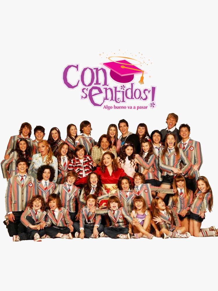 "Consentidos" Sticker for Sale by Vale-tvseries | Redbubble