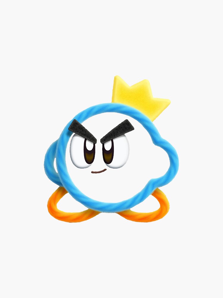 "Prince Fluff" Sticker for Sale by wackyattack | Redbubble