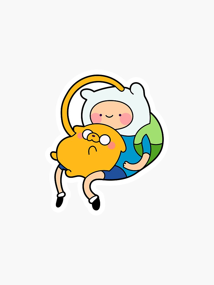 "fin and jake shirt,fin and jake" Sticker for Sale by ABDELLAHSHO ...