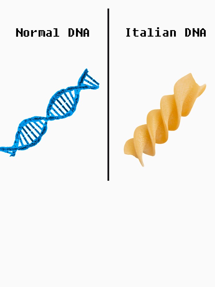 "Italian DNA" T-shirt for Sale by tolsoe | Redbubble | memes t-shirts ...