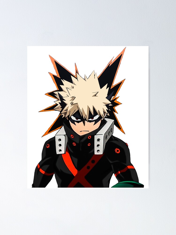 "Katsuki Bakugo My Hero Academia, Katchan bnha," Poster von Saghanime ...