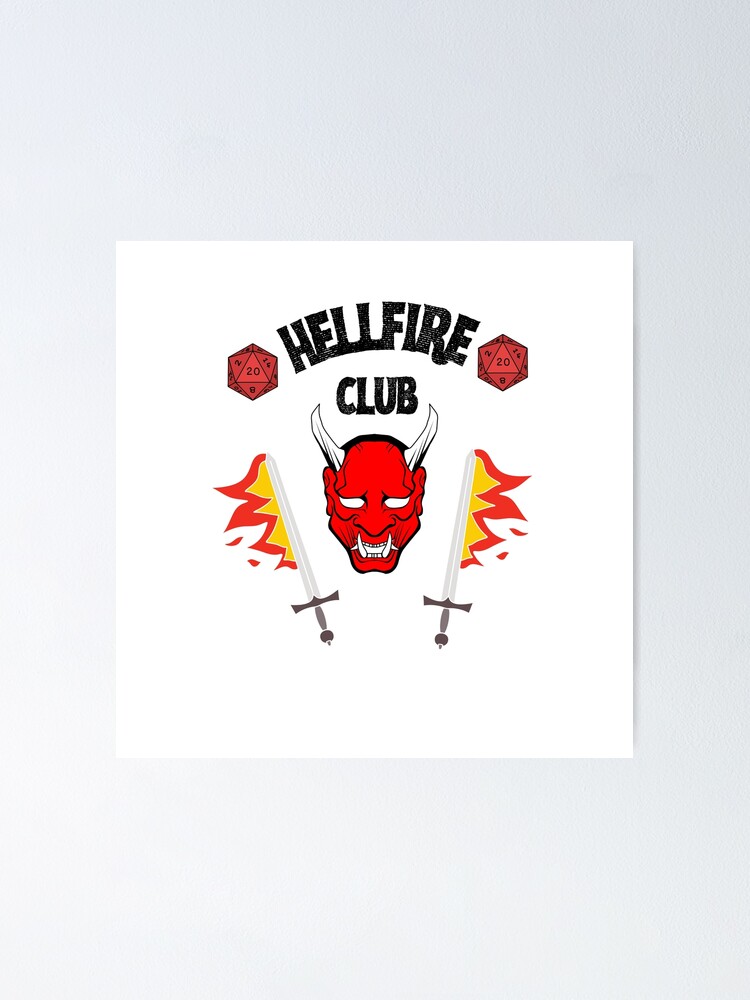 "Hellfire club" Poster for Sale by Thepurplepig | Redbubble