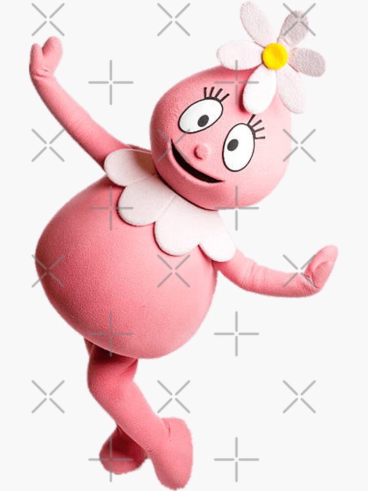 "Yo Gabba Gabba Foofa" Sticker for Sale by Candy-B10 | Redbubble