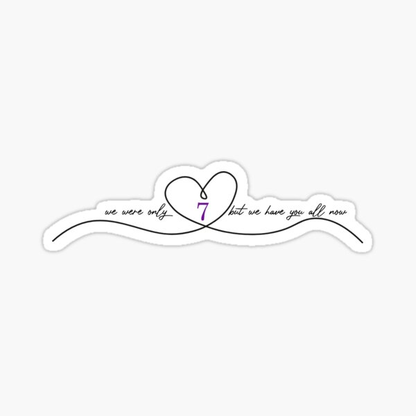 "Bts quote" Sticker for Sale by loonelywhale | Redbubble