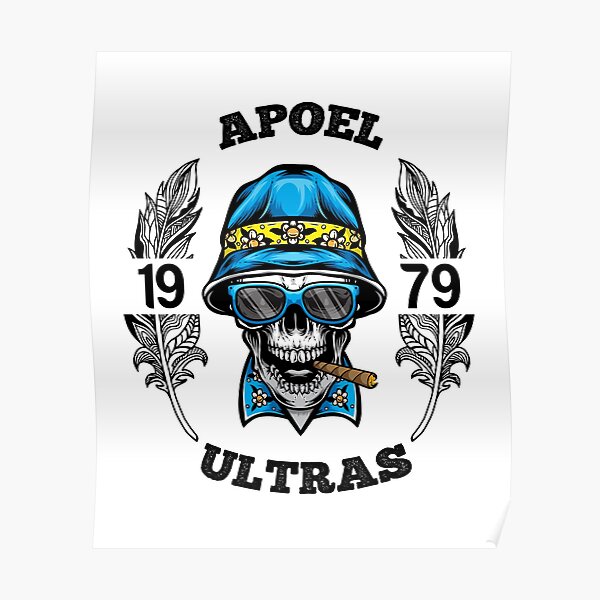 "APOEL ULTRAS 1979" Poster for Sale by Mujtba01 | Redbubble