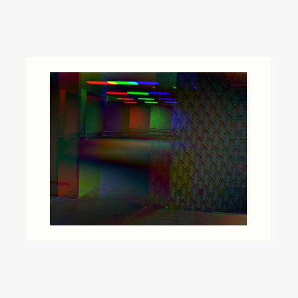 "The backrooms, backroom dark scary meme" Art Print for Sale by T-Look ...