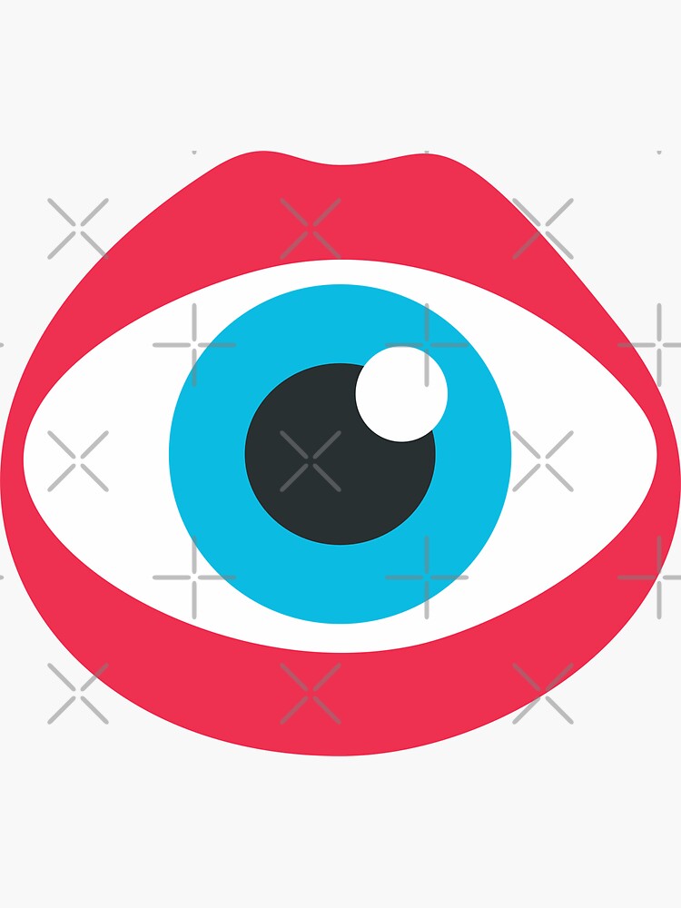 "Katy Perry - Witness Eye" Sticker by mrdurrs | Redbubble