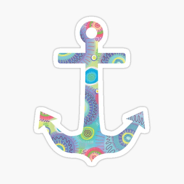 "anchor" Sticker for Sale by boutiquati | Redbubble