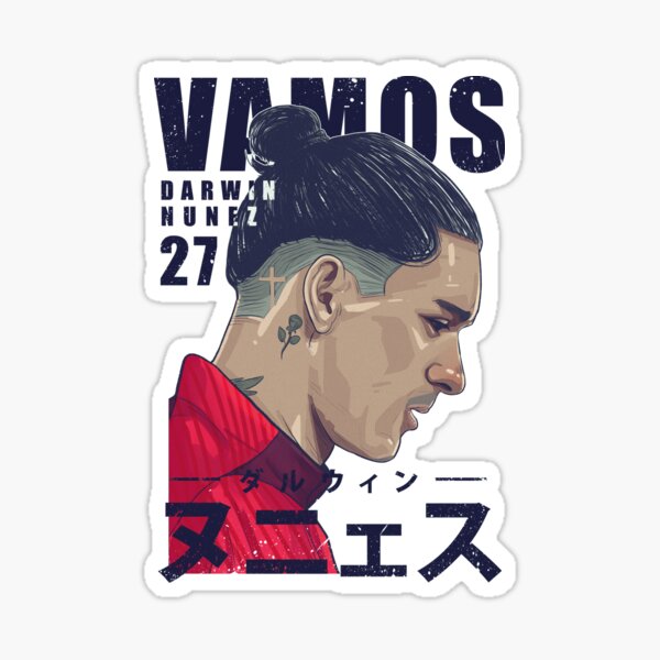 "DARWIN NUNEZ" Sticker for Sale by adamatius | Redbubble