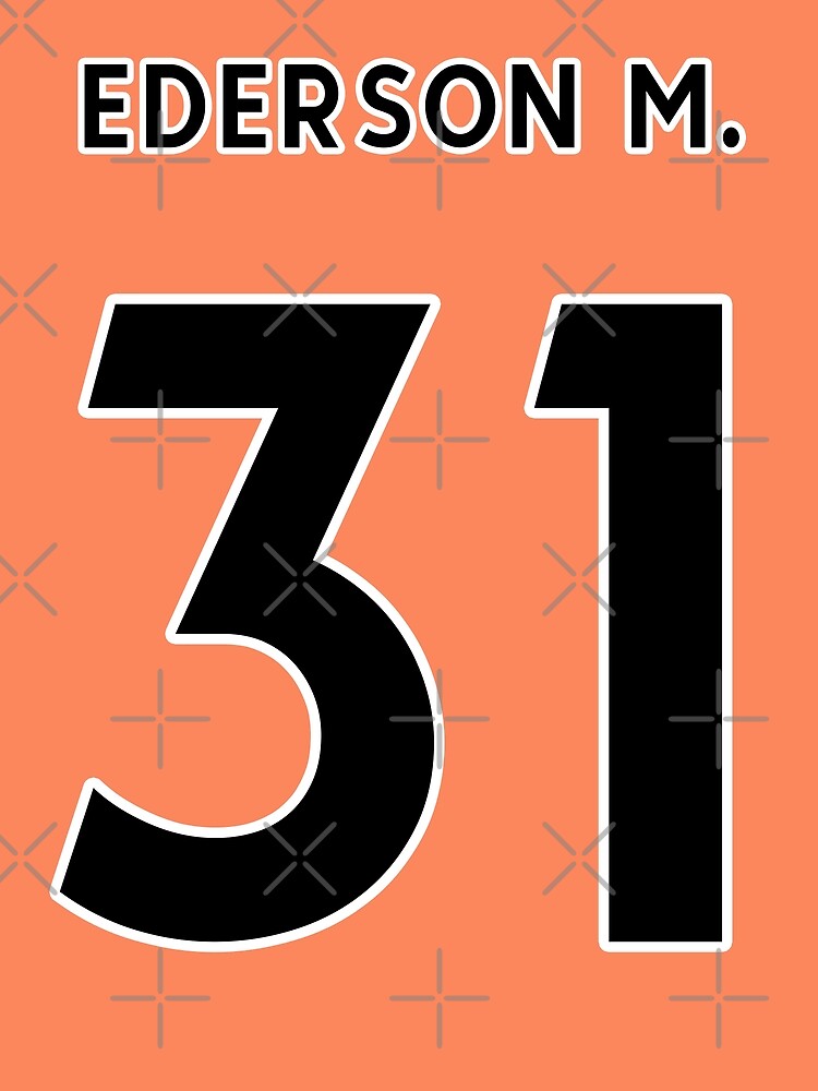 "Ederson 22/23 Man City Home Goalkeeper Jersey" Poster for Sale by ...