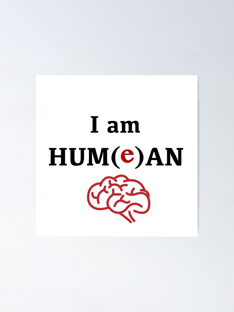 "David Hume Philosophy Fanart - I Am Hum(e)an" Poster by katztz | Redbubble