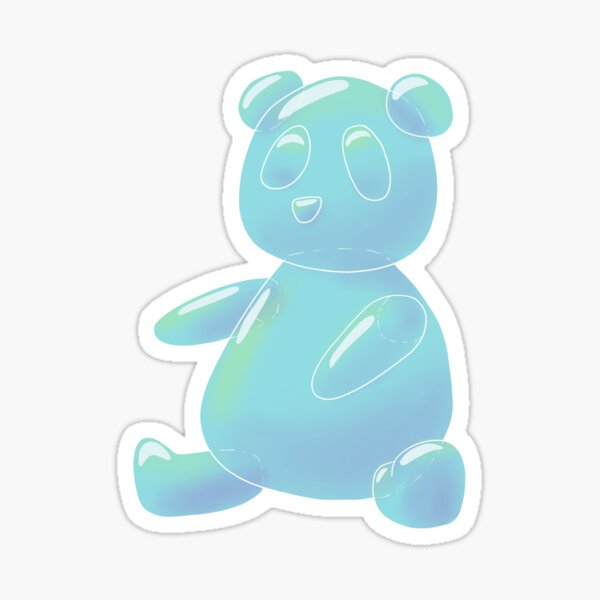 "Bubble Panda" Sticker for Sale by PandaManArt | Redbubble