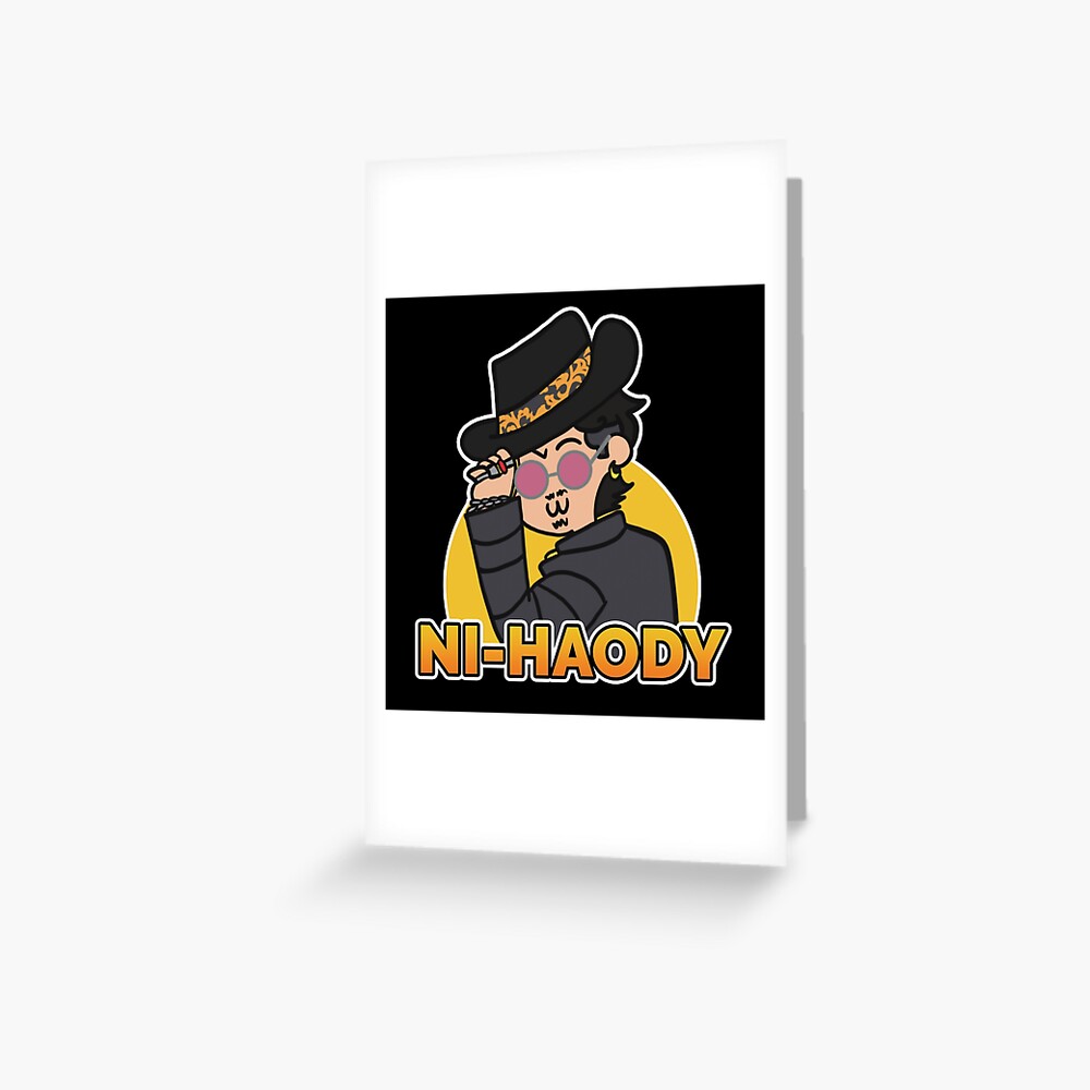 "Ni-Haody Zhao" Greeting Card by MidnightKiryus | Redbubble