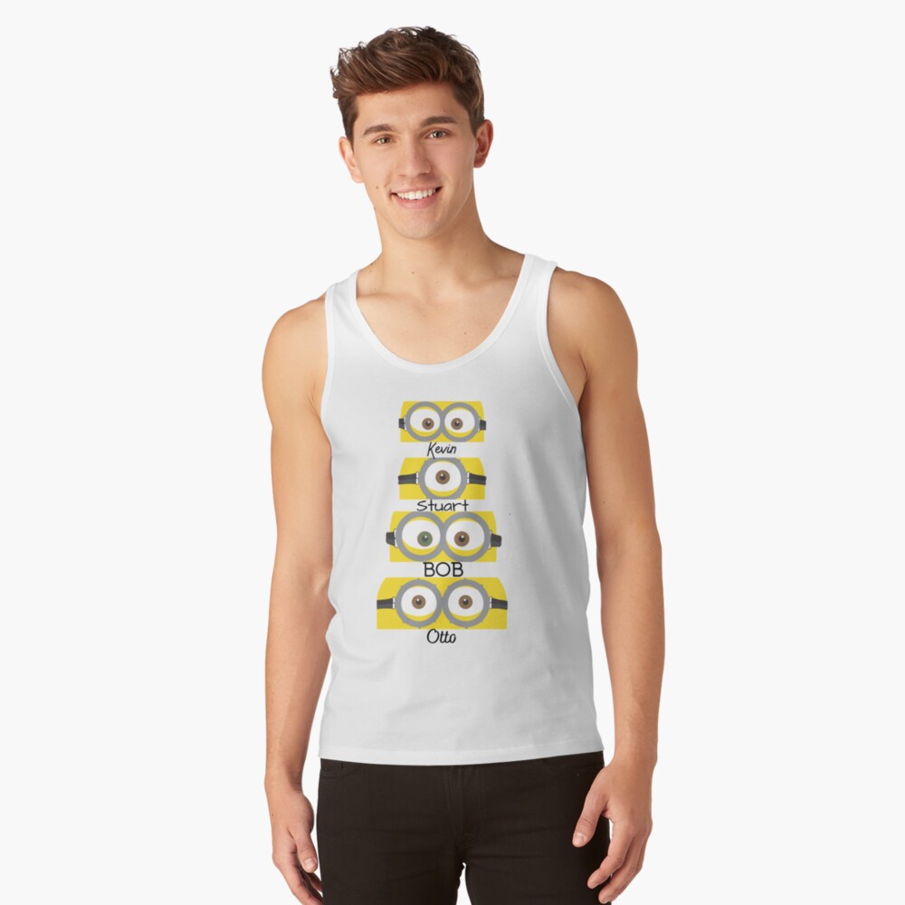 "The four minions together" Sticker for Sale by TheFastThought | Redbubble