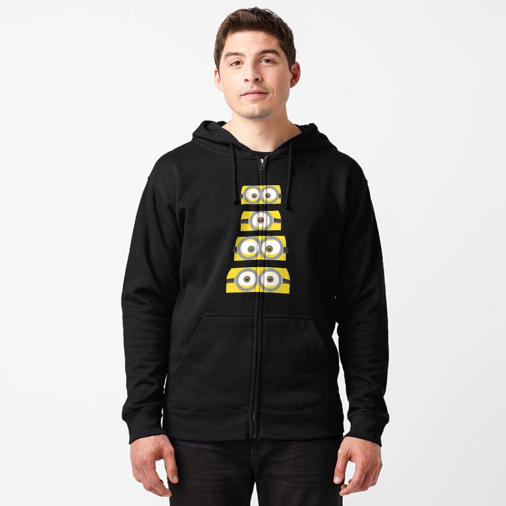 "The four minions together" Sticker for Sale by TheFastThought | Redbubble