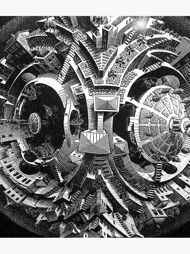 "M.C. Escher - artist" Poster for Sale by Flamingomom | Redbubble