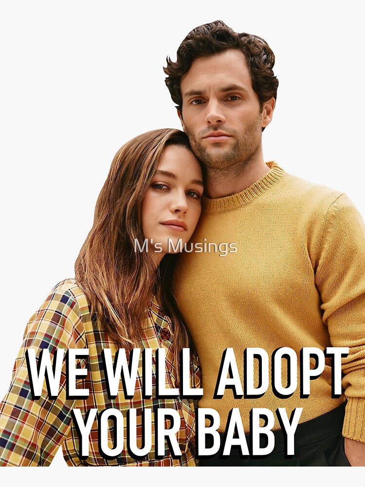 "Joe and Love will adopt your baby FUNDRAISER " Sticker for Sale by ...