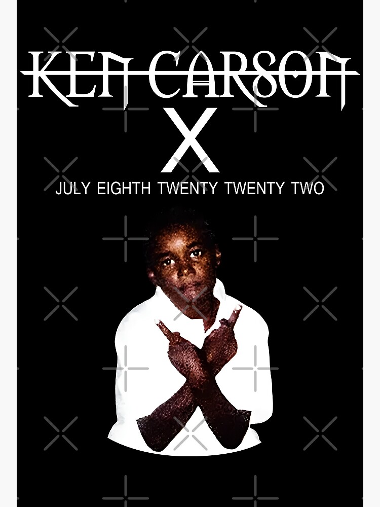 "Ken Carson Merch X Ken Carson" Poster for Sale by ShopyElFilali ...