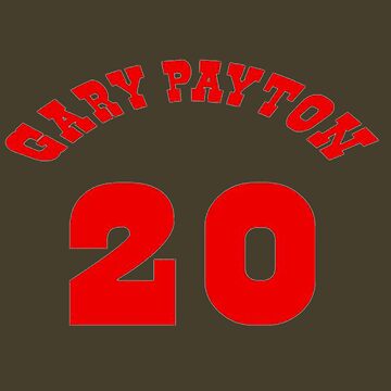 "gary payton" Sticker for Sale by SofiaWoods2 | Redbubble