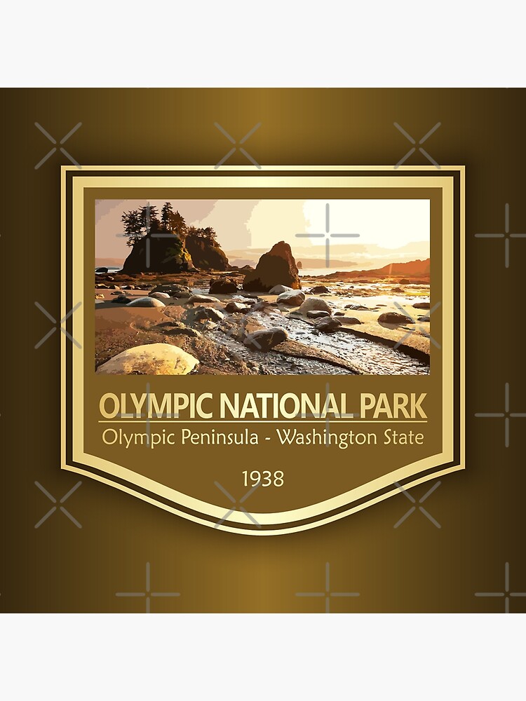 "Olympic National Park (PF) 2" Poster for Sale by curranmorgan | Redbubble