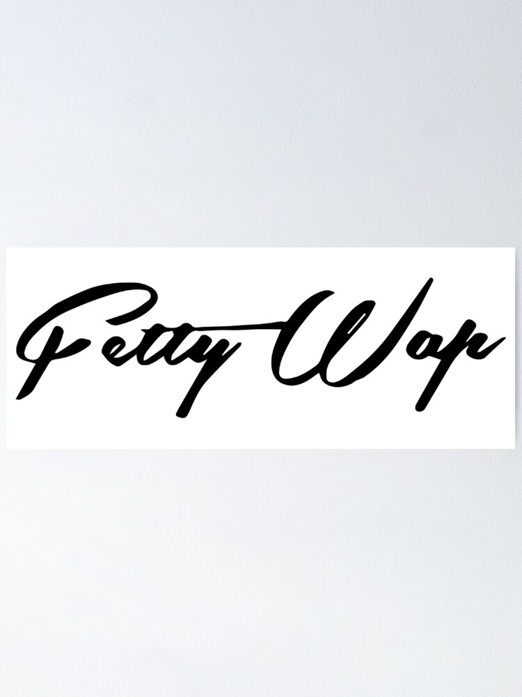 "Fetty Wap logo" Poster for Sale by DorothyHudsonn | Redbubble