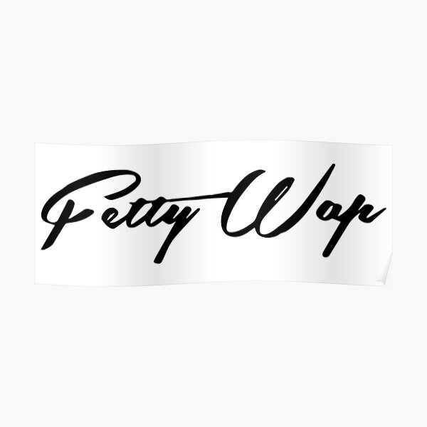 "Fetty Wap logo" Poster for Sale by DorothyHudsonn | Redbubble