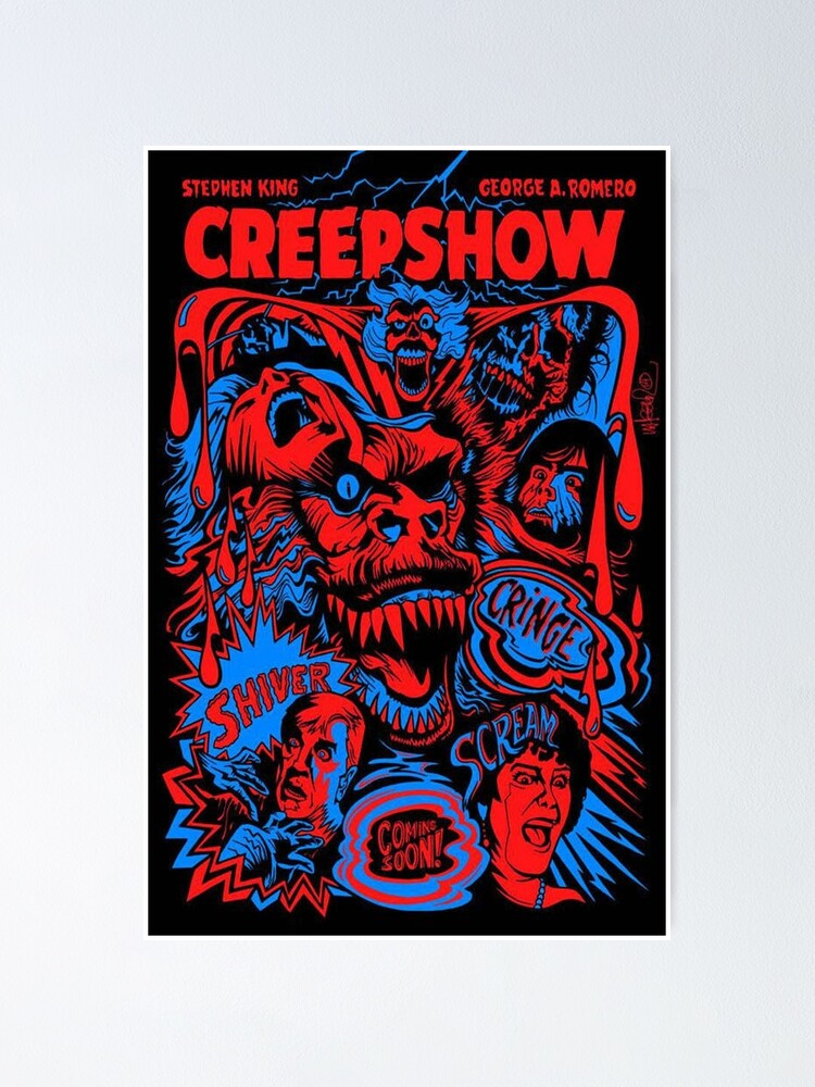 "Creepshow" Poster for Sale by CringeFactory | Redbubble