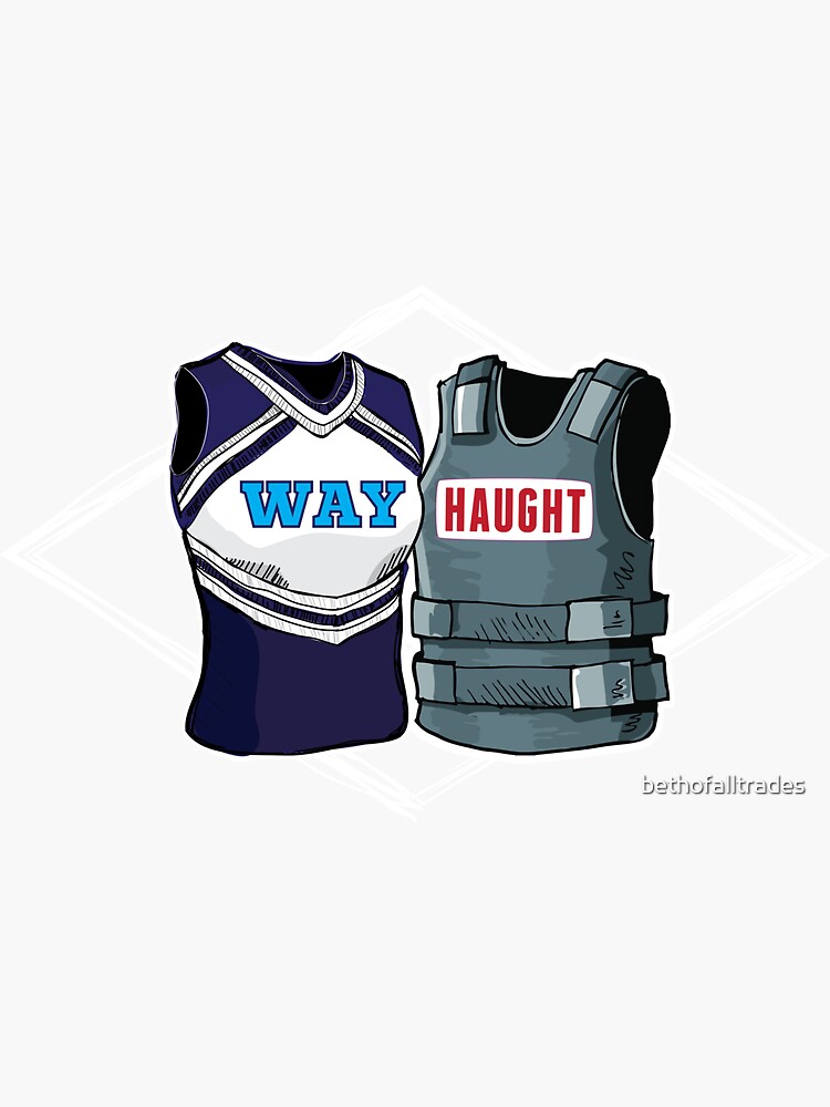 "Wayhaught Uniforms - Dark Background" Sticker for Sale by ...