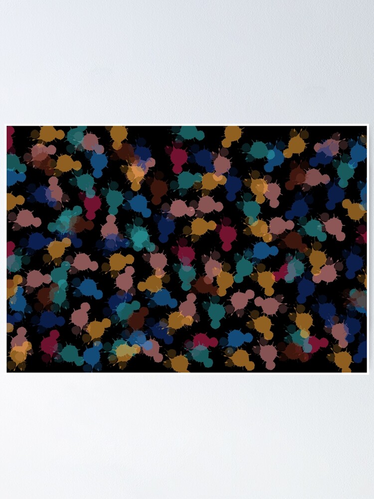 "Ink Dots" Poster for Sale by SL-Designs-Hub | Redbubble