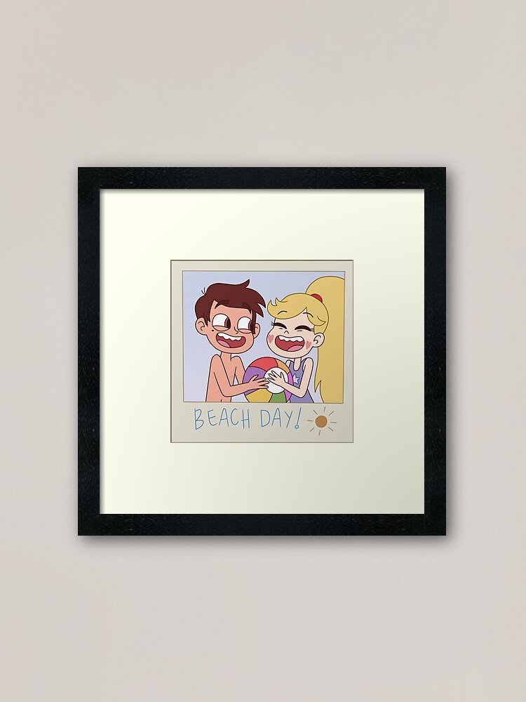 "SVTFOE Beach Day (Sticker and Poster)" Framed Art Print for Sale by ...